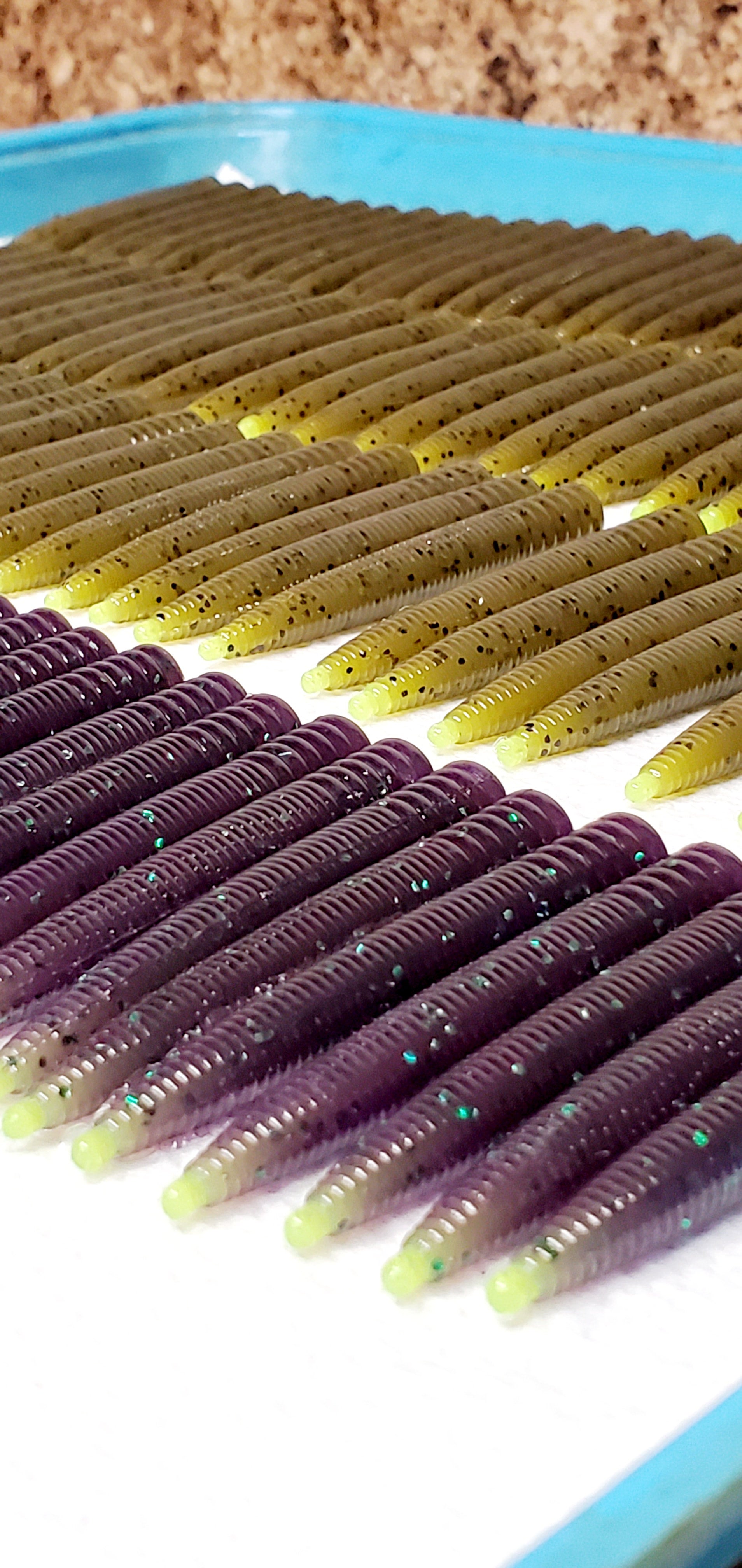 3" Core Shot Ned Worm | Buster's Baits